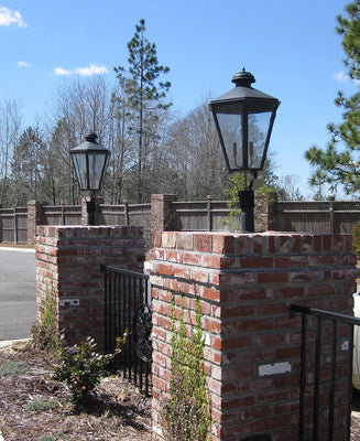 Braxton Copper Lantern - Wall Mount with Full Yoke– Tower Lighting