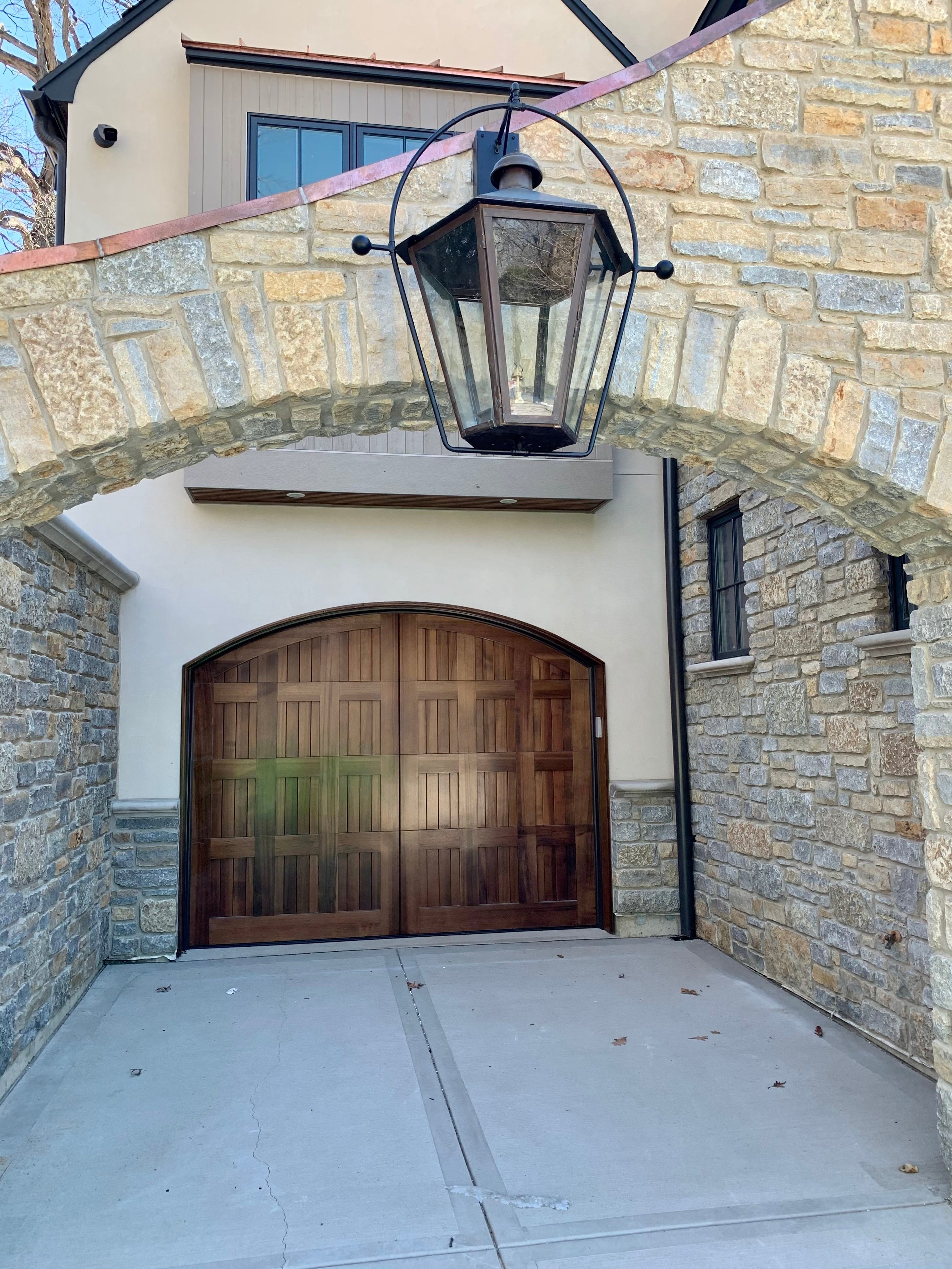 Braxton Copper Lantern - Wall Mount with Full Yoke– Tower Lighting
