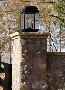 Hampton Refined Lantern - Pier Mount– Tower Lighting